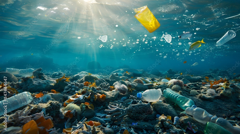 environmental impact of plastic waste on ecosystems, exploring how it ...