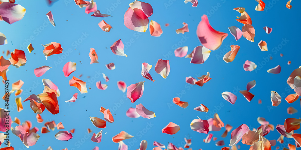 SLOW MOTION, CLOSE UP, BOTTOM UP, LENS FLARE, DOF Heart shaped confetti ... SLOW MOTION, CLOSE UP, BOTTOM UP, LENS FLARE, DOF Heart shaped confetti ...
