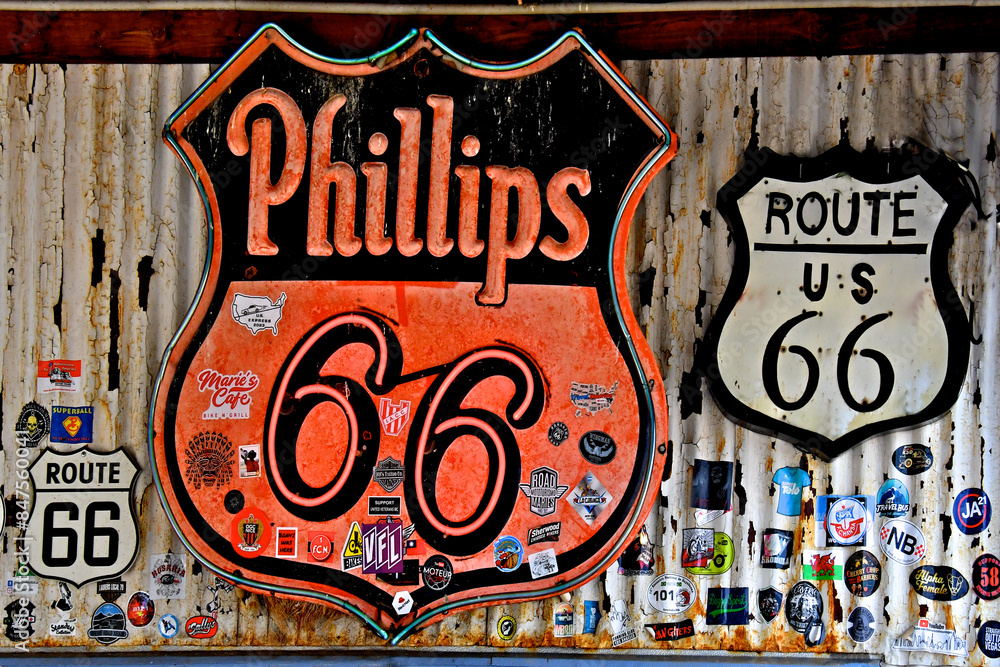 Both Phillips 66 Oil Company and Route 66 are tied to the History and ...