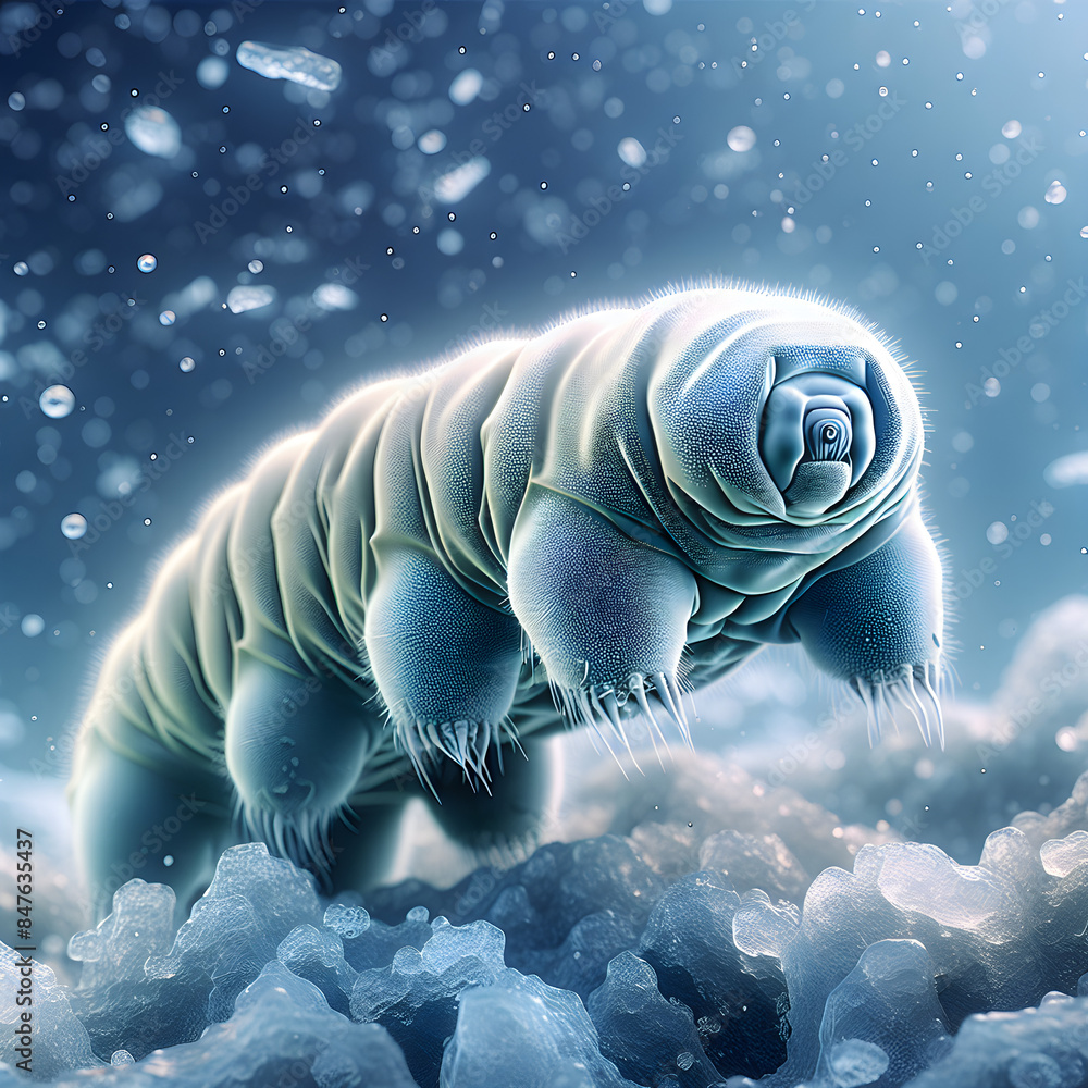 "Tardigrades" (also known as water bears) are super creatures that can ...