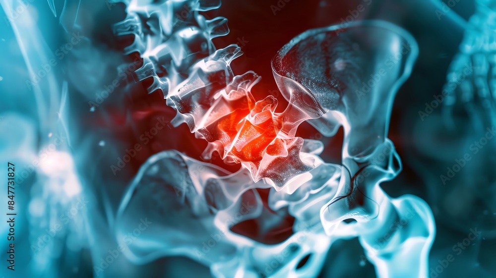 Coccygeal Fracture Image showing a fracture in the coccyx bone The ... Coccygeal Fracture Image showing a fracture in the coccyx bone The ...