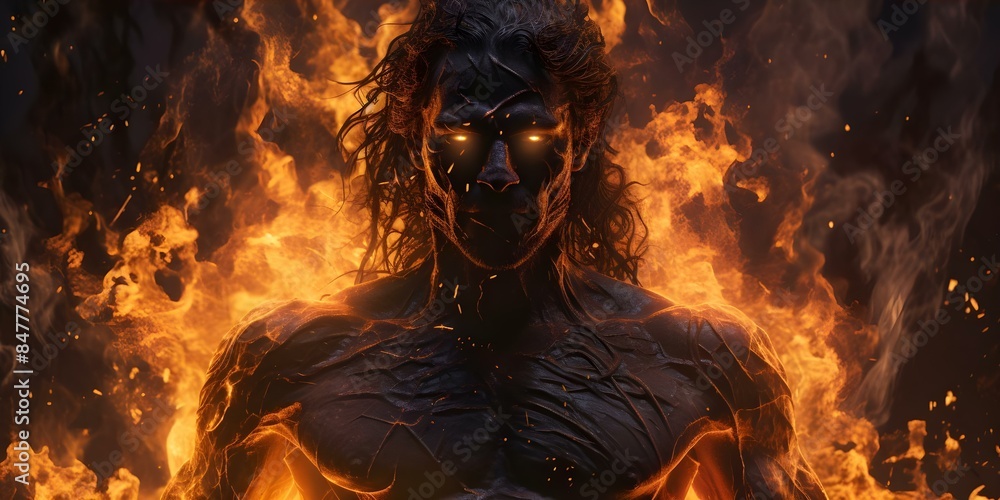 Prometheus in Greek mythology The Titan who stole fire from the gods to ...