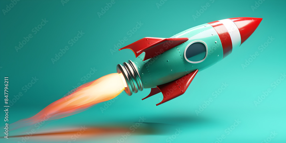 Understanding the Mechanics of Rocket Launches Stock Illustration ...