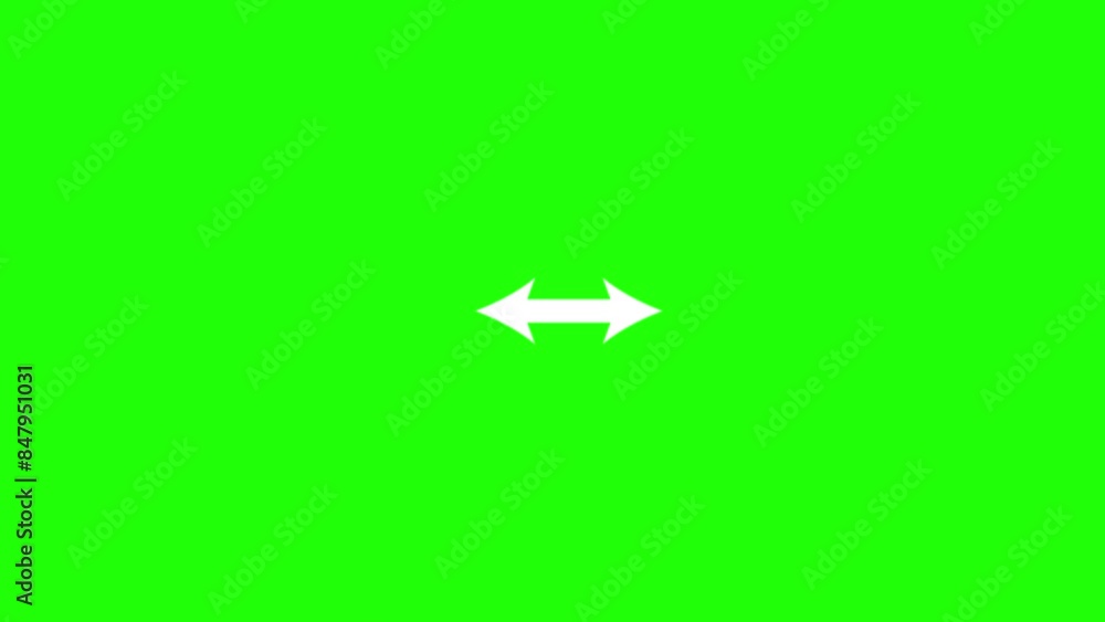 Highlight arrow shape elements of Motion graphics with a Green Screen ...