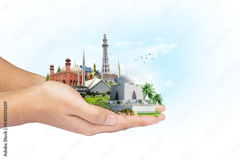 Pakistan Monuments. Environment. Quaid-e-Azam Tomb. Minar e Pakistan ...