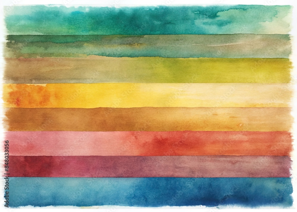 vintage color palette horizontal Generative ai Stock Photo | Adobe Stock