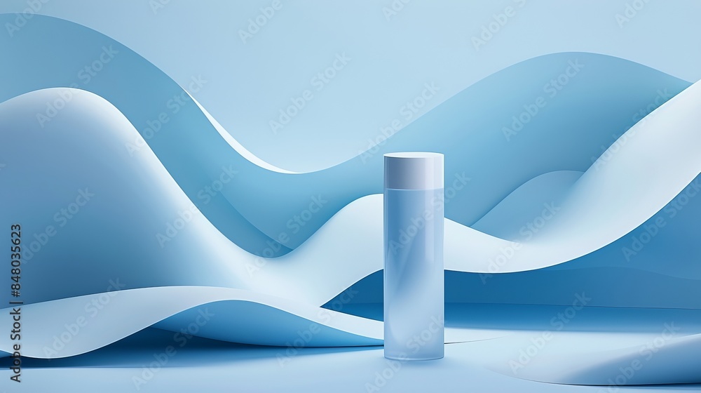 Abstract backgrounds that evoke a sense of wellbeing, cleanliness, and ...