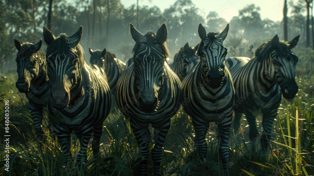 Saving Species, Depict conservation efforts to protect endangered ...