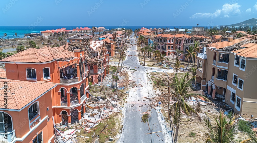 Document the devastation of hurricanes with photos of flooded streets ...