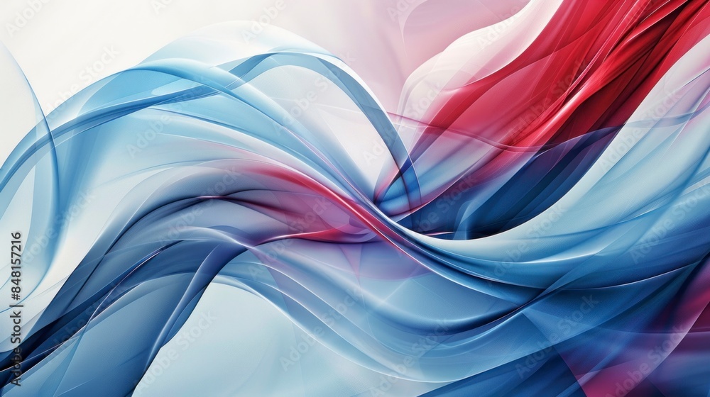 Craft a dynamic PPT background image incorporating shades of blue ...