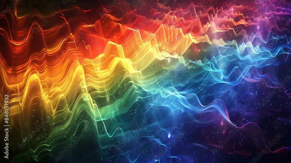 A visualization of the electromagnetic spectrum shows the range of ...