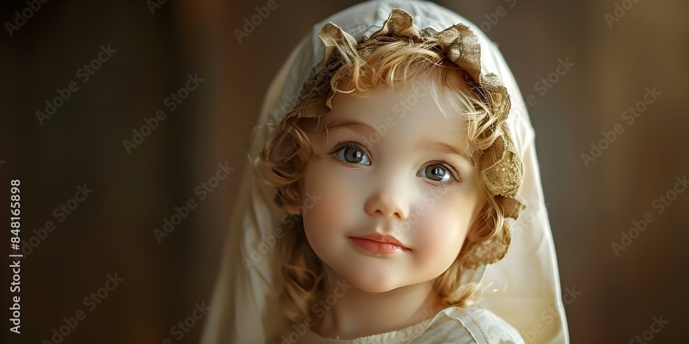 Biblical depiction of Jesus as a child. Concept Religious Art, Biblical ...