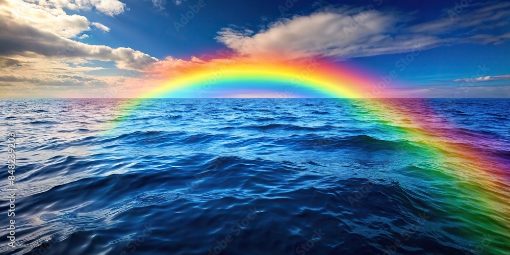 Rainbow ocean with LGBTQ pride flag colors , LGBTQ, rainbow, ocean ...