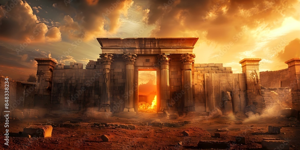 Day of mourning in Jewish history for destruction of holy temple ...