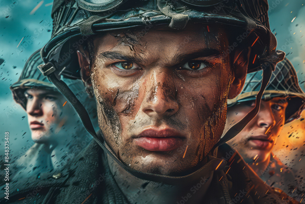"Battlefield Chronicles: An Epic 8K Hyper-Realistic Movie Poster ...