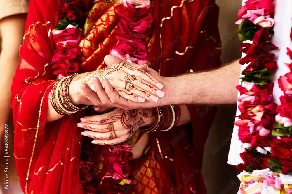 Indian Vedic fire ceremony called Pooja. A ritual rite, for many ...