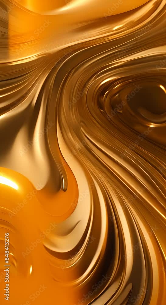 Golden liquid Abstract gold liquid Golden wave background abstract gold ...