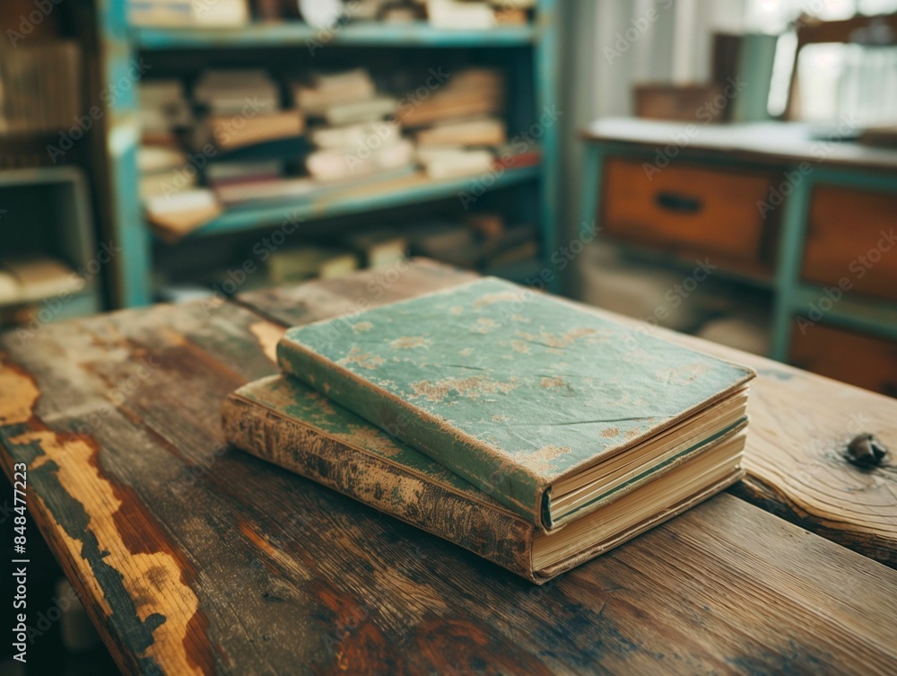 Handmade notebook made from upcycled book covers Well-organized craft ...