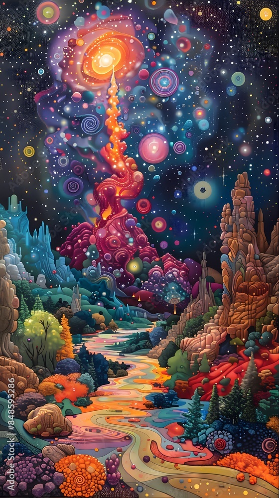 Pointillism Art, LGBTQ+ trolls undergoing purification by fire with the ...