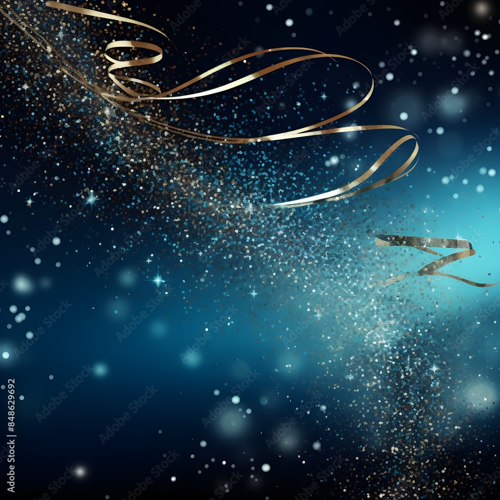 A Blue And Gold Background With Gold Dots Blue And Gold Background Uses ...