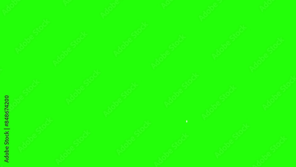 Video Stock Shape line animation with Green Screen. Shape line ...