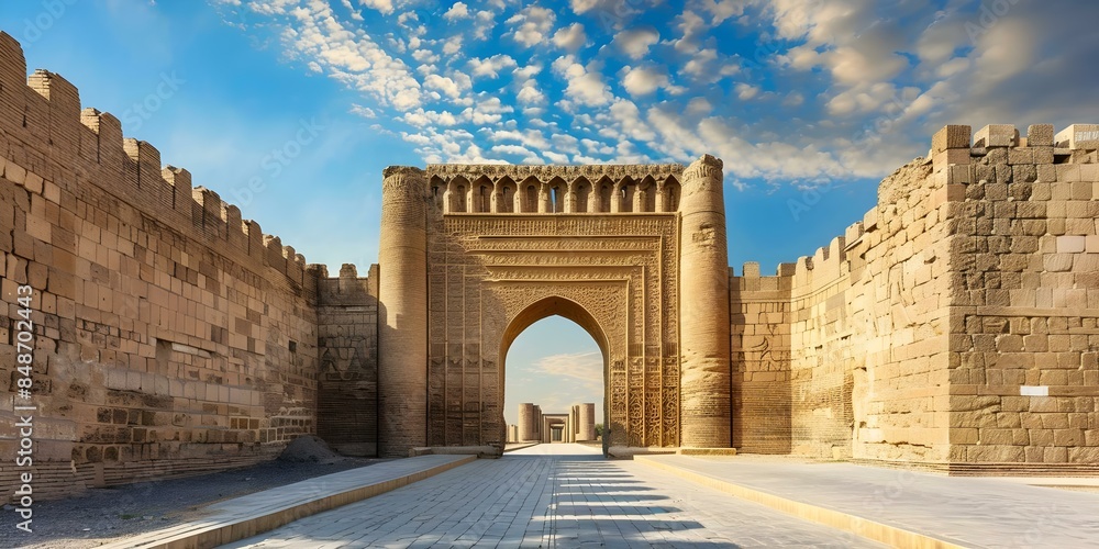 Explore rich Akkadian Assyrian Babylonian heritage in Mesopotamian city ...