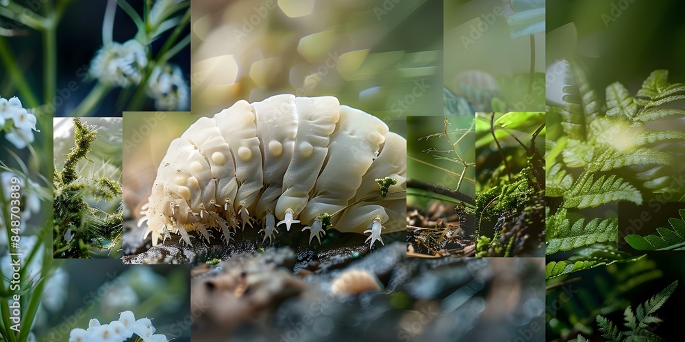 Tardigrades in varied environments showcasing adaptability and ... Tardigrades in varied environments showcasing adaptability and ...