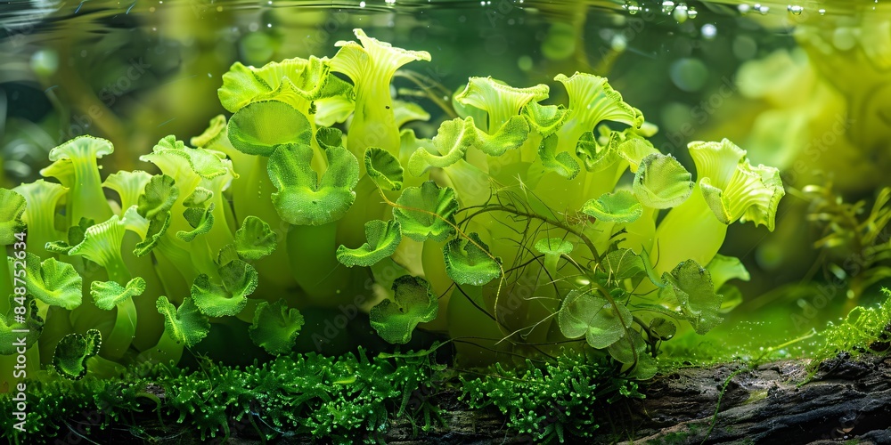 This floating aquatic plant, also known as water meal, is a type of ...