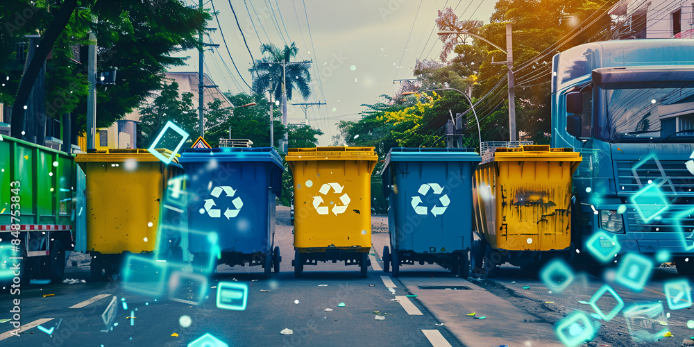 Advanced Waste Management with IoT Technology, Smart Recycling Bins ...