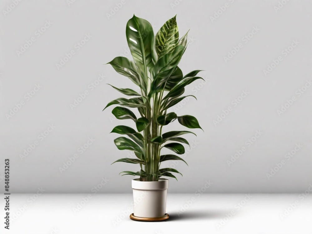High-Quality Tall Snake Office Plant PNG with Transparent Background ...