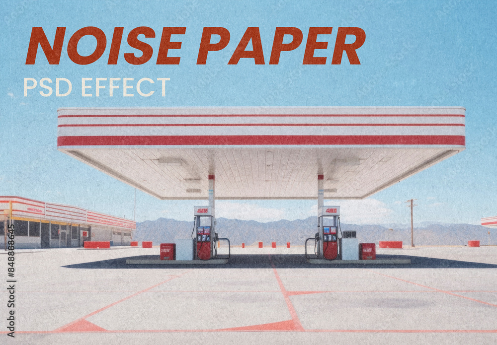 Noise Paper PSD Effect With Generative AI Stock Template | Adobe Stock