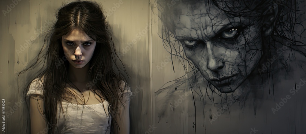 Anxiety crept over the lovely young woman as she stood there gracefully ...