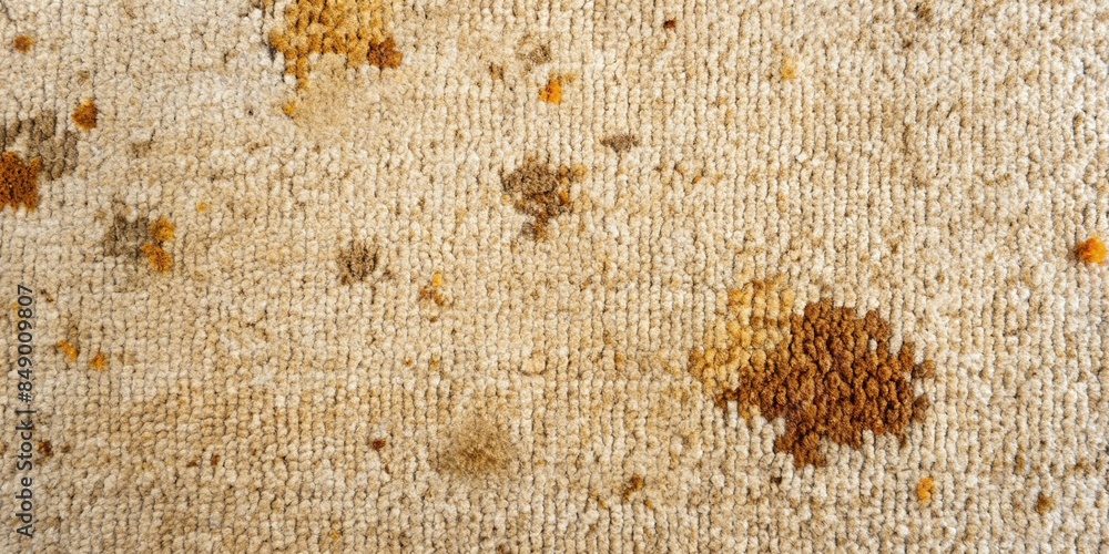 Dirty carpet texture with stains and debris , stained, filthy, unclean ...