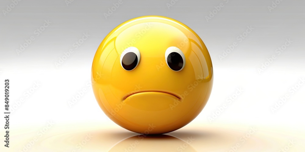 Emoticon face with a neutral expression , emoticon, face, expression ...