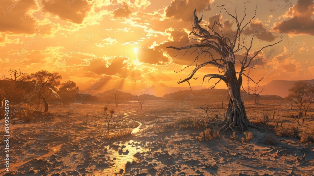 A powerful image reveals the devastating impact of climate change on ...