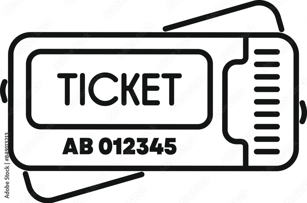 Ticket counter device with display showing number for access control to ...