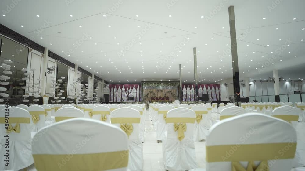 Delhi, India 9th May 2024: An elegantly and grand traditional setup ...