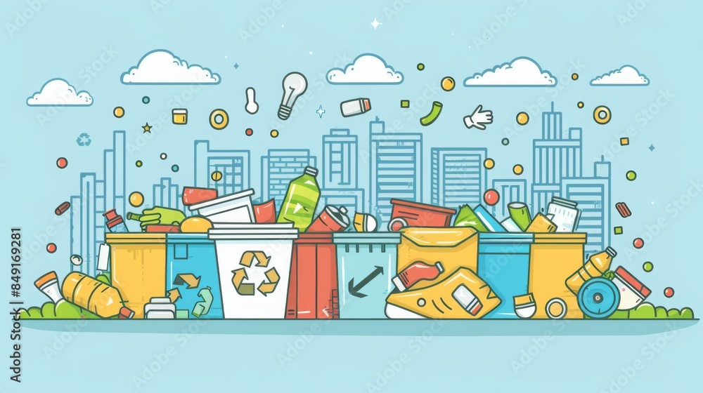 recycling vs waste management , recycling vs garbage disposal , waste ...