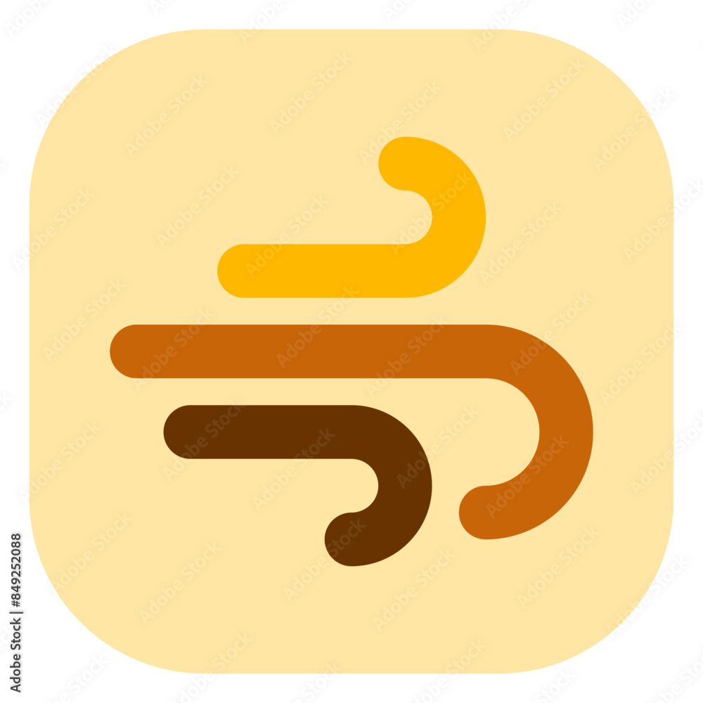 Editable blowing wind vector icon. Part of a big icon set family ...