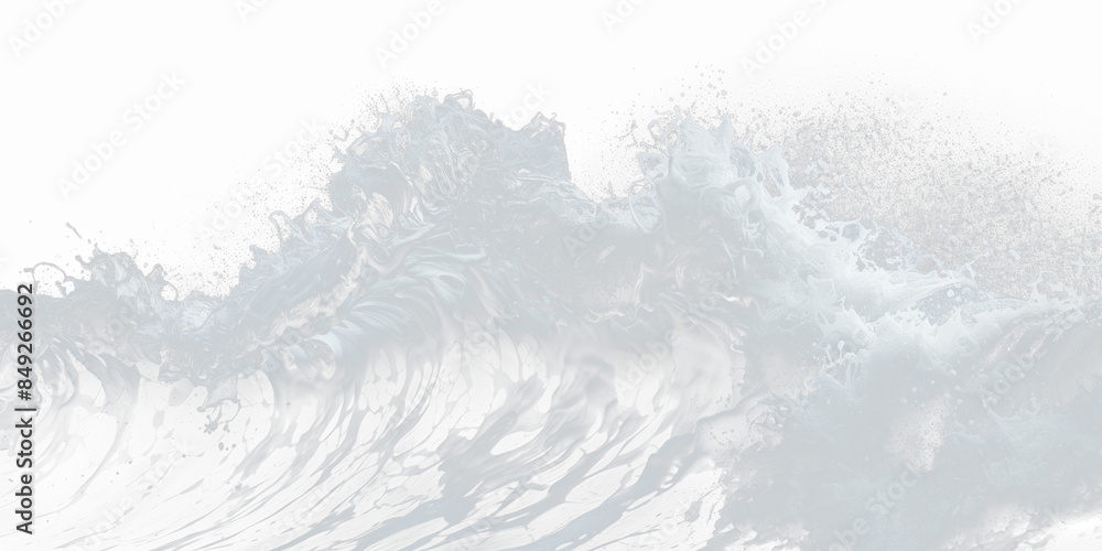 water splash. Transparent background PNG. Crashing wave. White splash ...