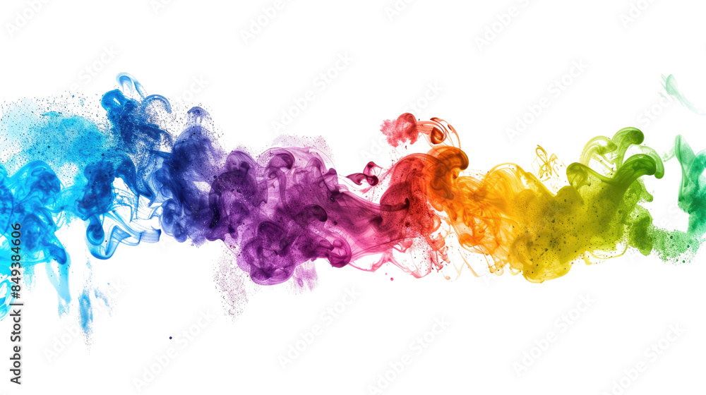 Colors of the Olympic Games on a transparent background Stock Photo ...