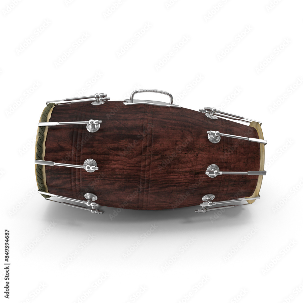 High-Resolution Indian Wooden Musical Instrument Naal Mridangam PNG ...