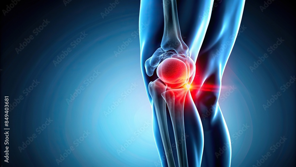 of painful knee joint due to Iliotibial band syndrome , Iliotibial band ...