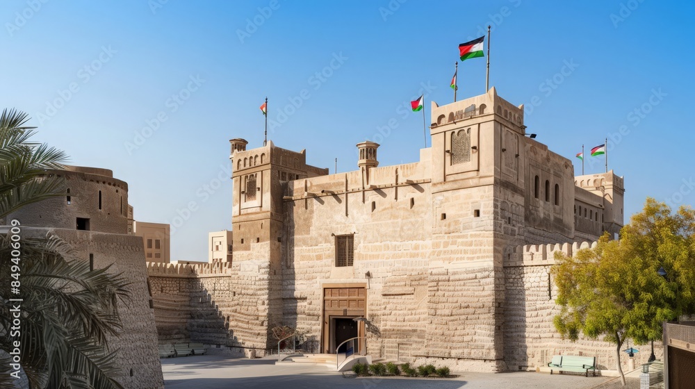 Dubai's cultural heritage is preserved in landmarks like Al Fahidi Fort ...