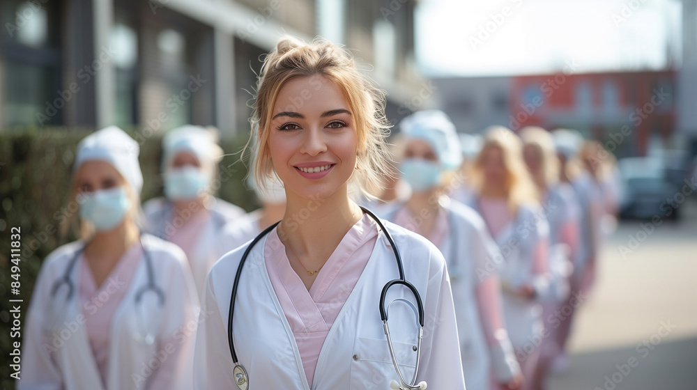 healthcare quality control, ensuring standards in patient care. Stock ...