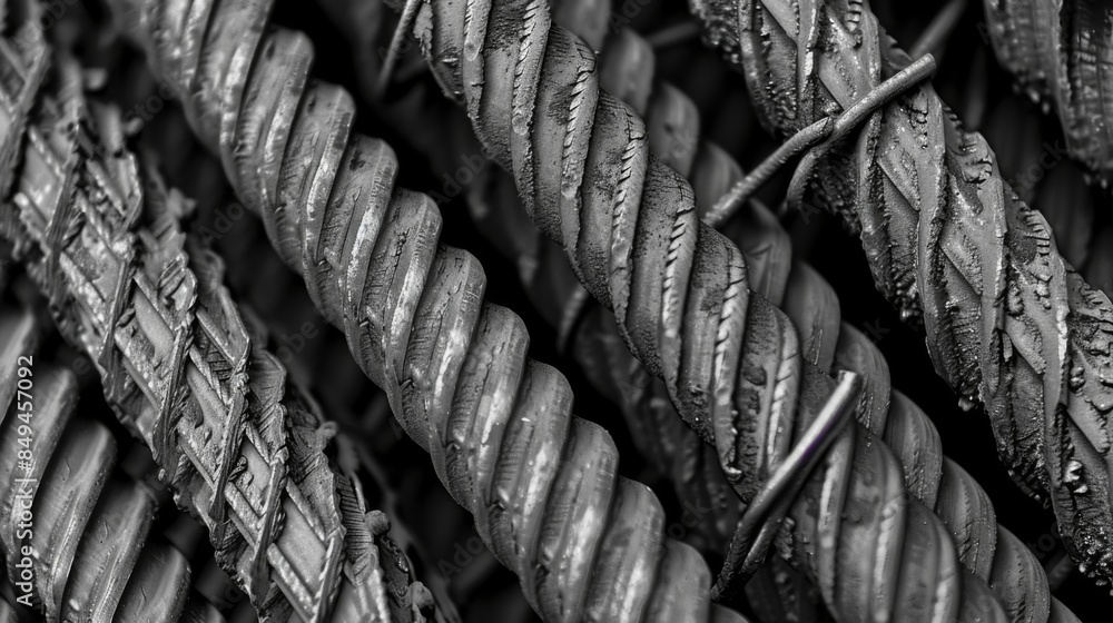 texture of steel deformed or bars background Deformed steel bars for ...