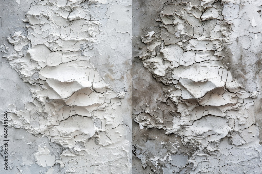Witness the stunning transformation of a rough surface into a textured ...