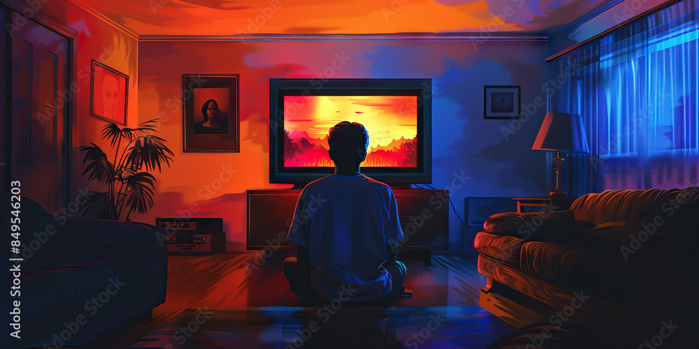 Technology (Dial-Up Modem): A figure using a dial-up modem, symbolizing ...