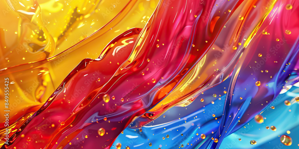 Bold and Vibrant: Bright colors like red, yellow, and blue are often ...