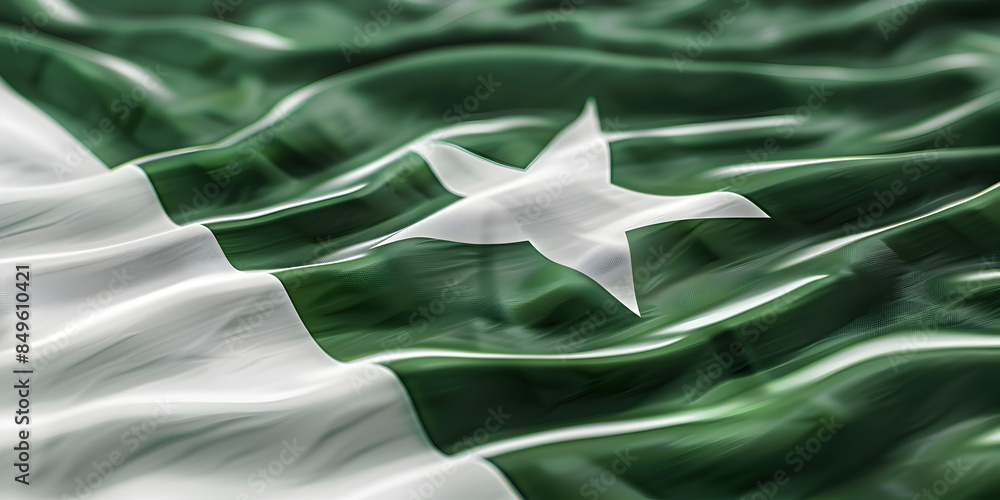 Pakistan Flag Waving Independence Day. Pakistan, flag, waving ...